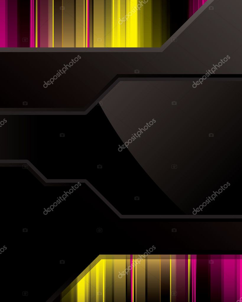 Black tech background Stock Vector Image by ©Victor_Tongdee #6921641
