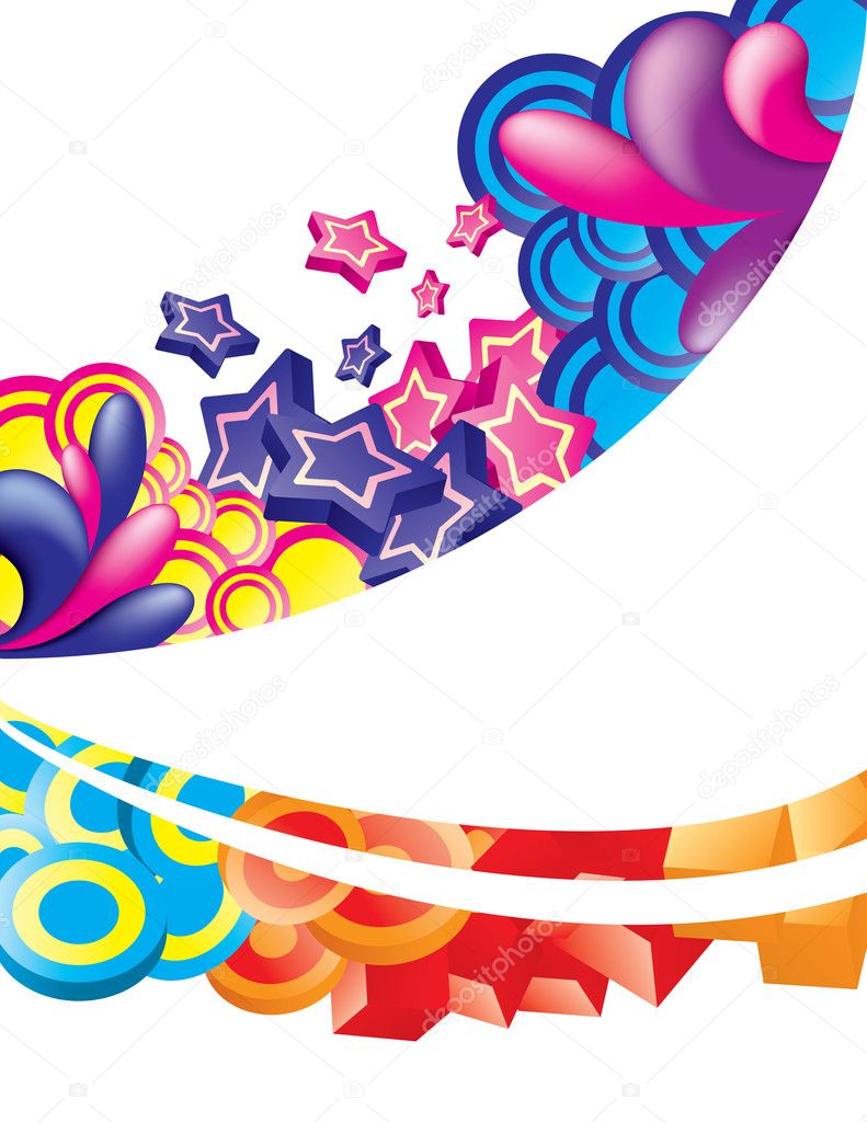 Colorful Happy Background Stock Vector Image by ©Victor_Tongdee #6927044