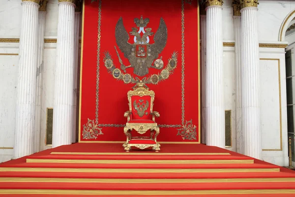 The great imperial throne in winter palace - Stock Image - Everypixel
