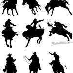 Vector Vintage Rodeo Graphics Stock Vector Image by ©createfirst #10397254