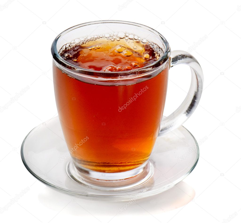 Tea in cup isolated on white background ⬇ Stock Photo, Image by ...