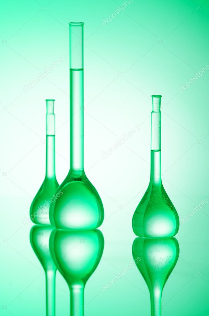Chemical tubing at gradient background Stock Photo by ©Elnur_ 7311305