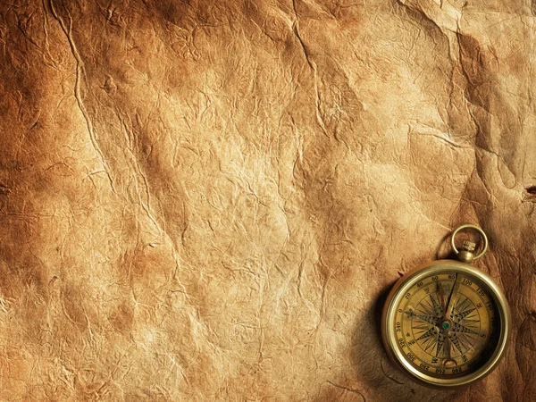 Compass on vintage paper — Stock Photo © Irochka #5146522