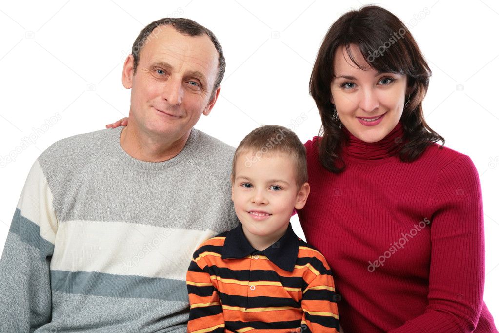 GrandFather, Mother, Daughter — Stock Photo © Paha_L #7443547