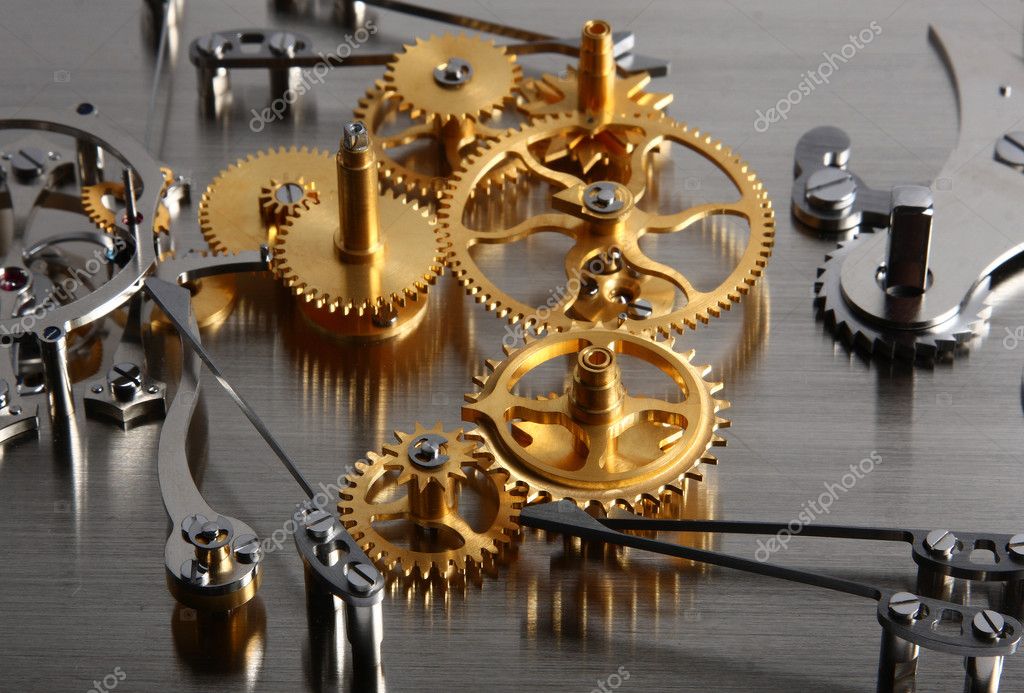 Mechanical clock Stock Photo by ©avevstaf 7311505