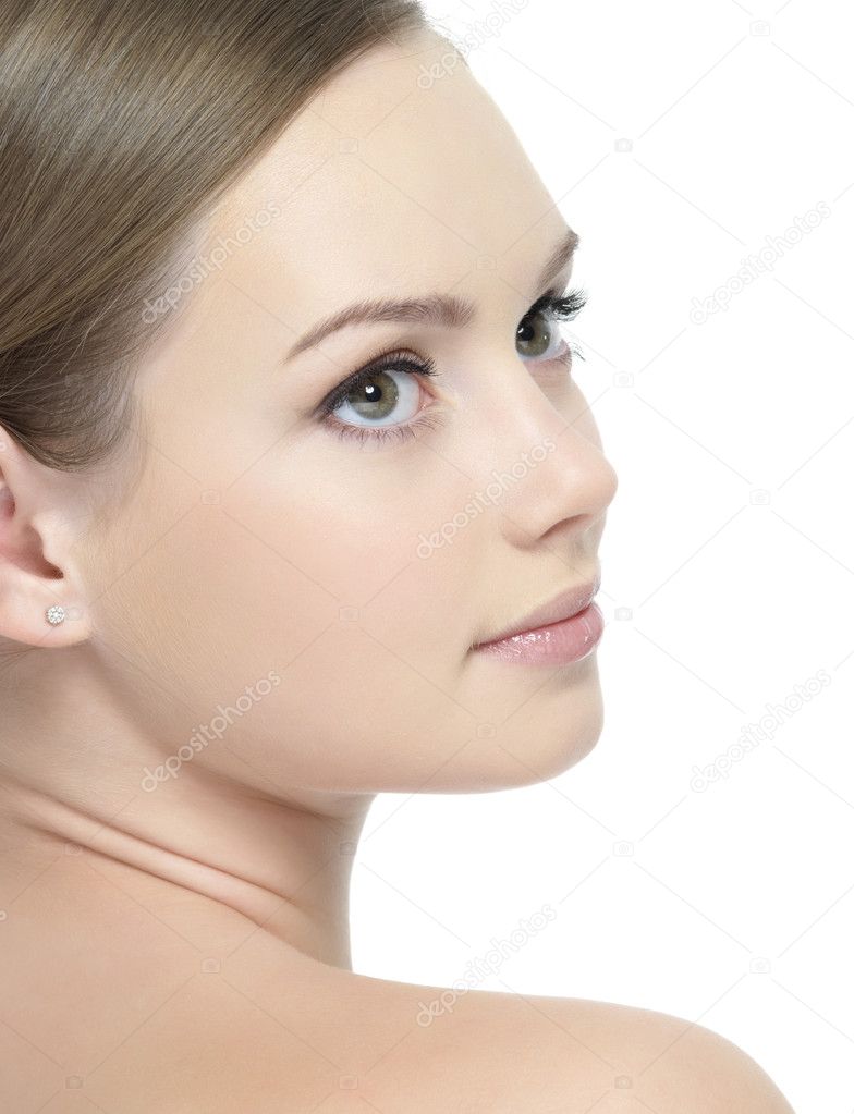 Profile of beautiful face — Stock Photo © valuavitaly #6835527