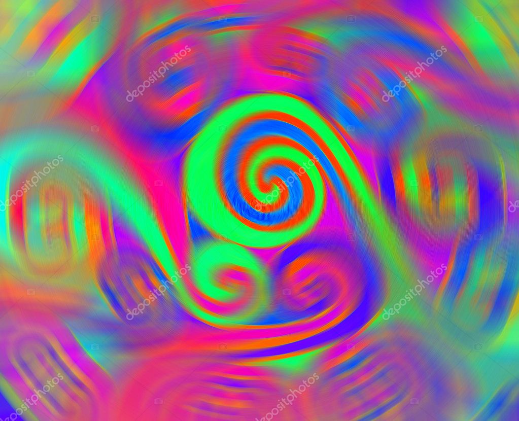 Colorful spiral Stock Photo by ©bepsimage 7928840