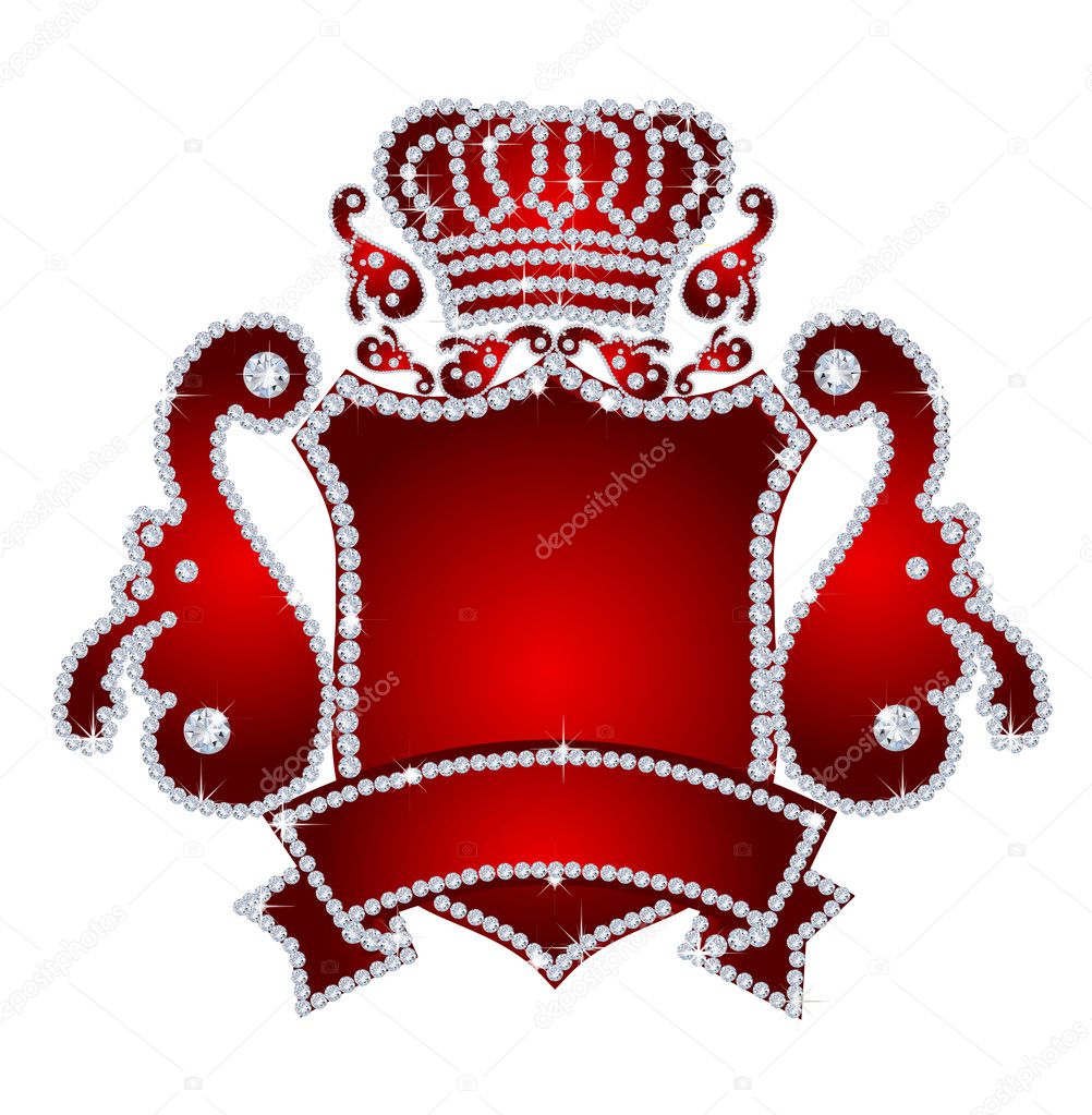 Diamond crest — Stock Photo © pdesign #6851406