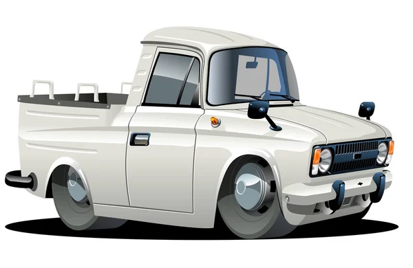 Vector cartoon truck hotrod — Stock Vector © mechanik #2458034