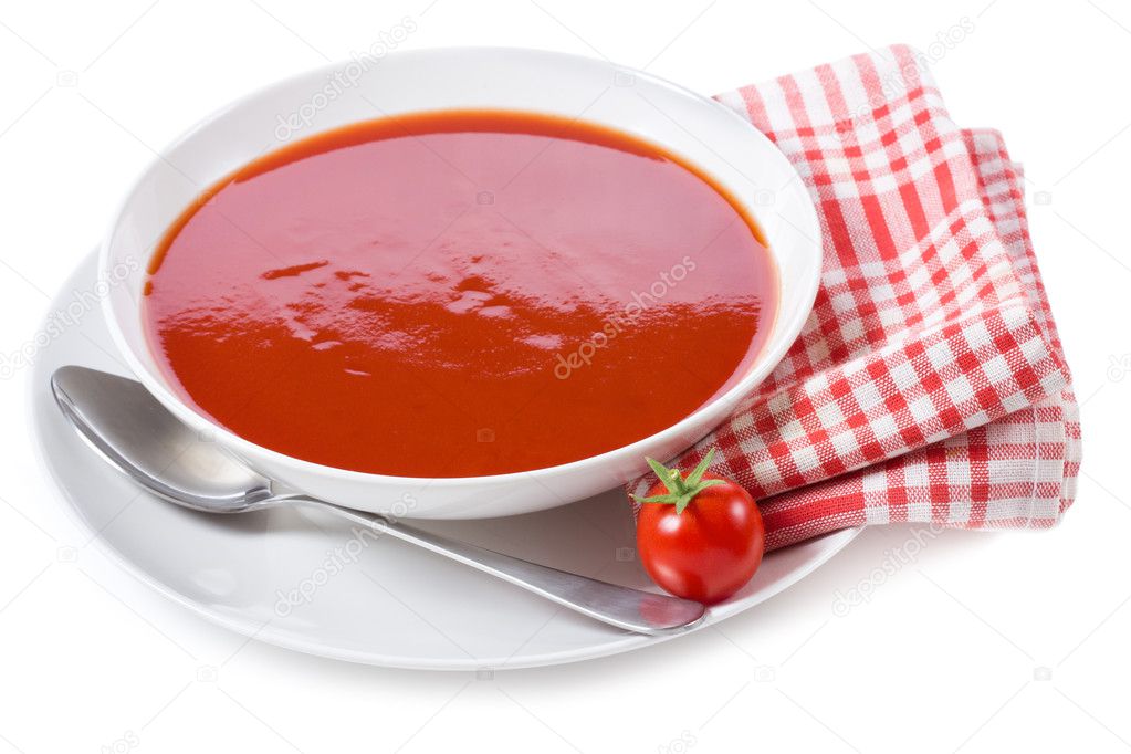 Tomato soup Stock Photo by ©Nitrub 7577167