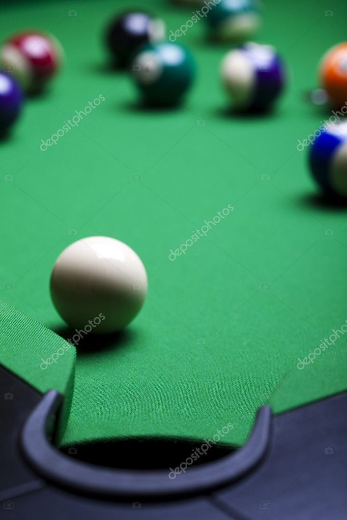 Pool balls — Stock Photo © JanPietruszka #7213787