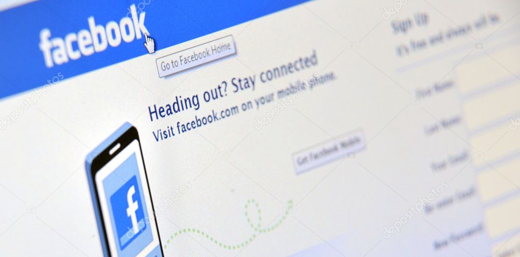 Facebook community page – Stock Editorial Photo © jordache #7852121