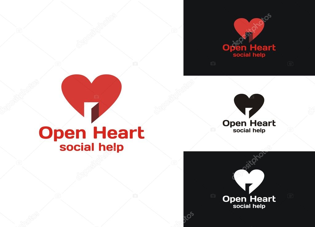 Open Heart Stock Vector Image by ©djjeep #7861980