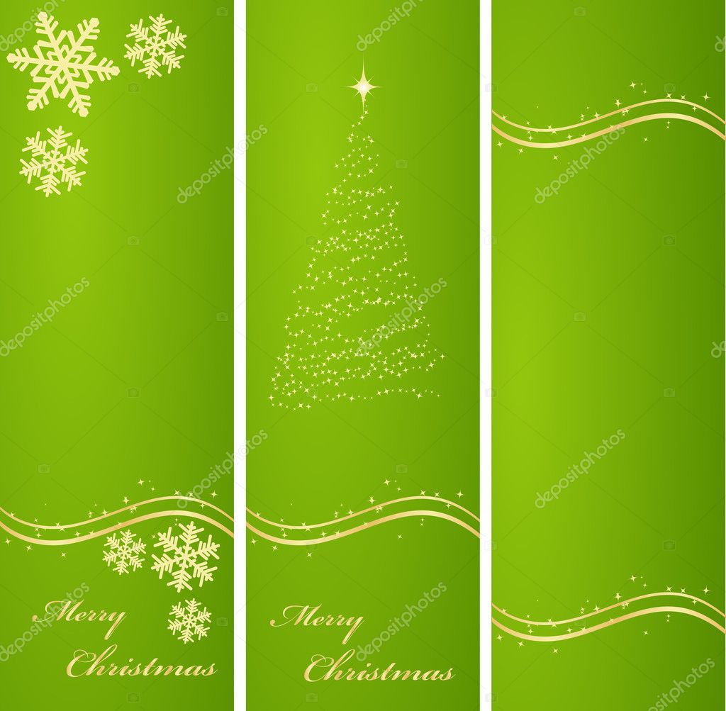Three vertical backgrounds Stock Vector Image by ©Nataly-Nete #7800148
