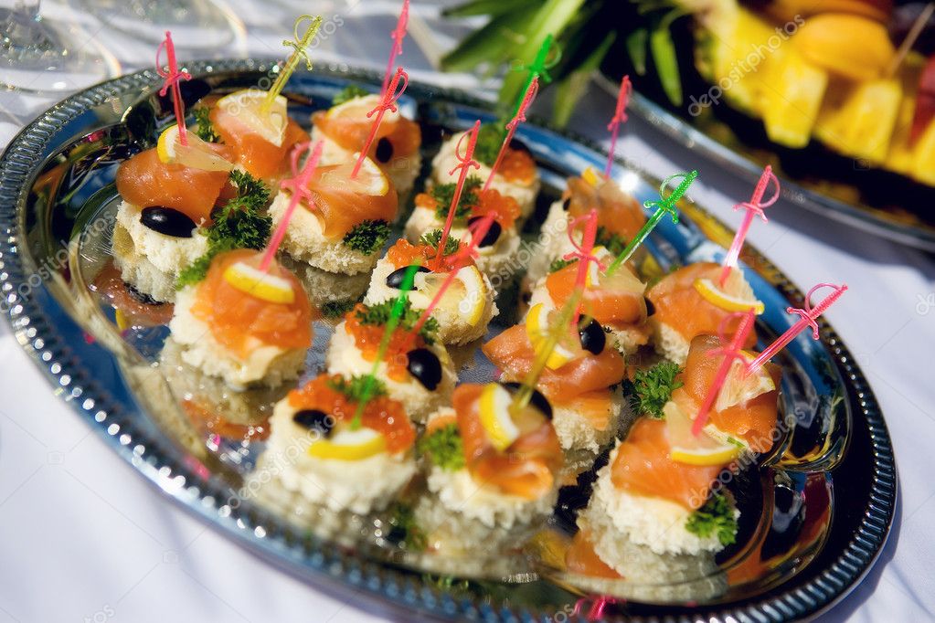 Elegant appetizers — Stock Photo © laskvv #7252153