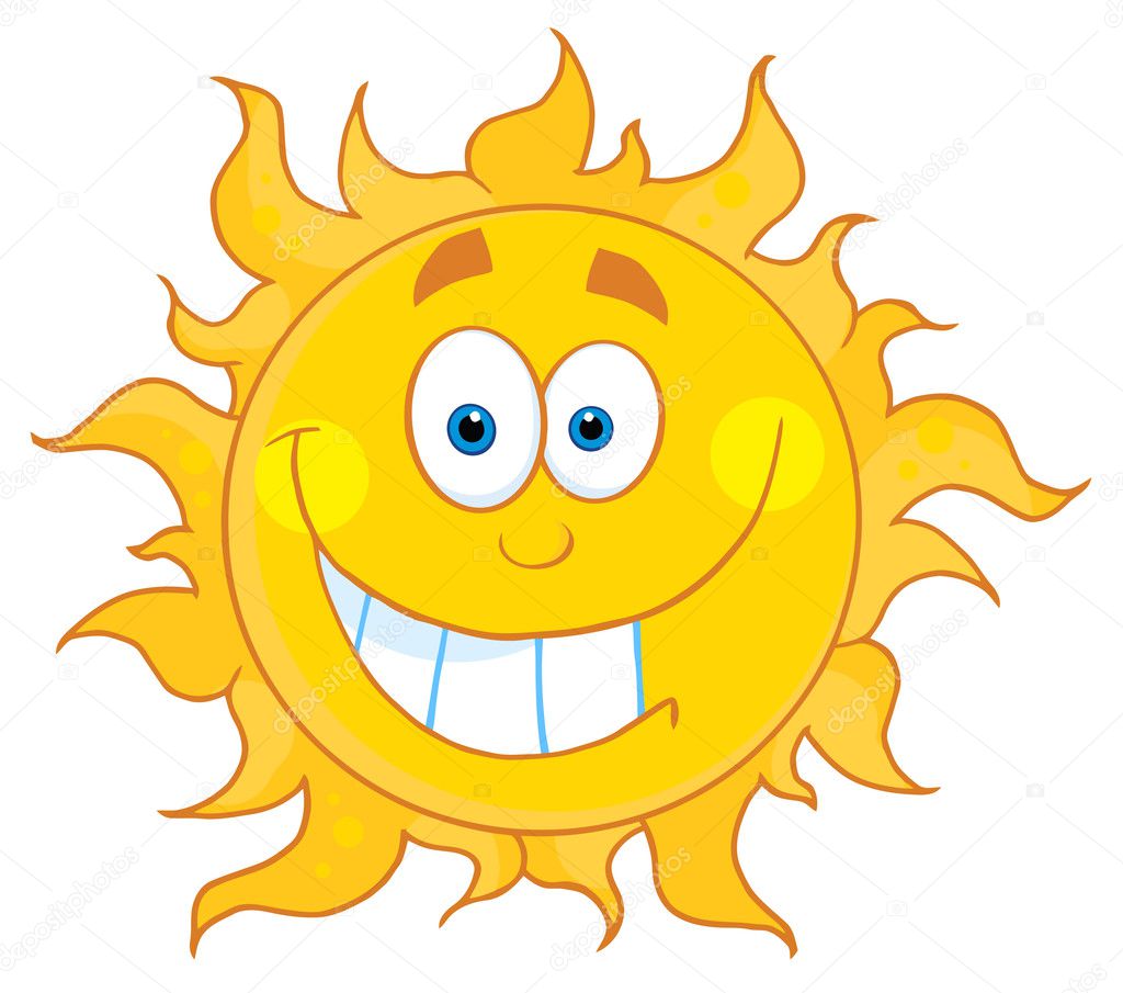 sol sorrindo — Fotografias de Stock © HitToon #7276616