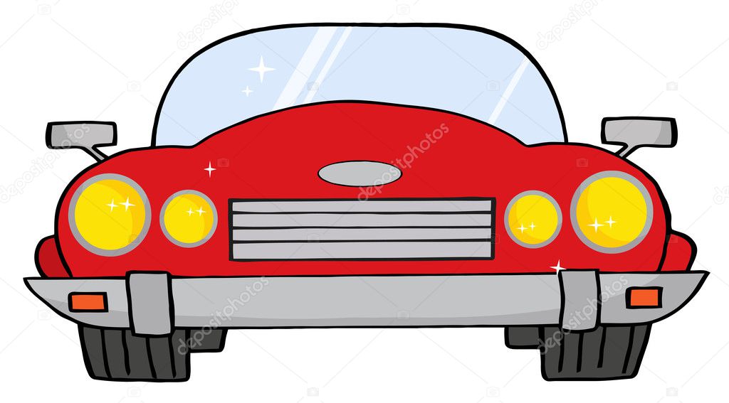 Red Convertible Car Stock Photo by ©HitToon 7277191