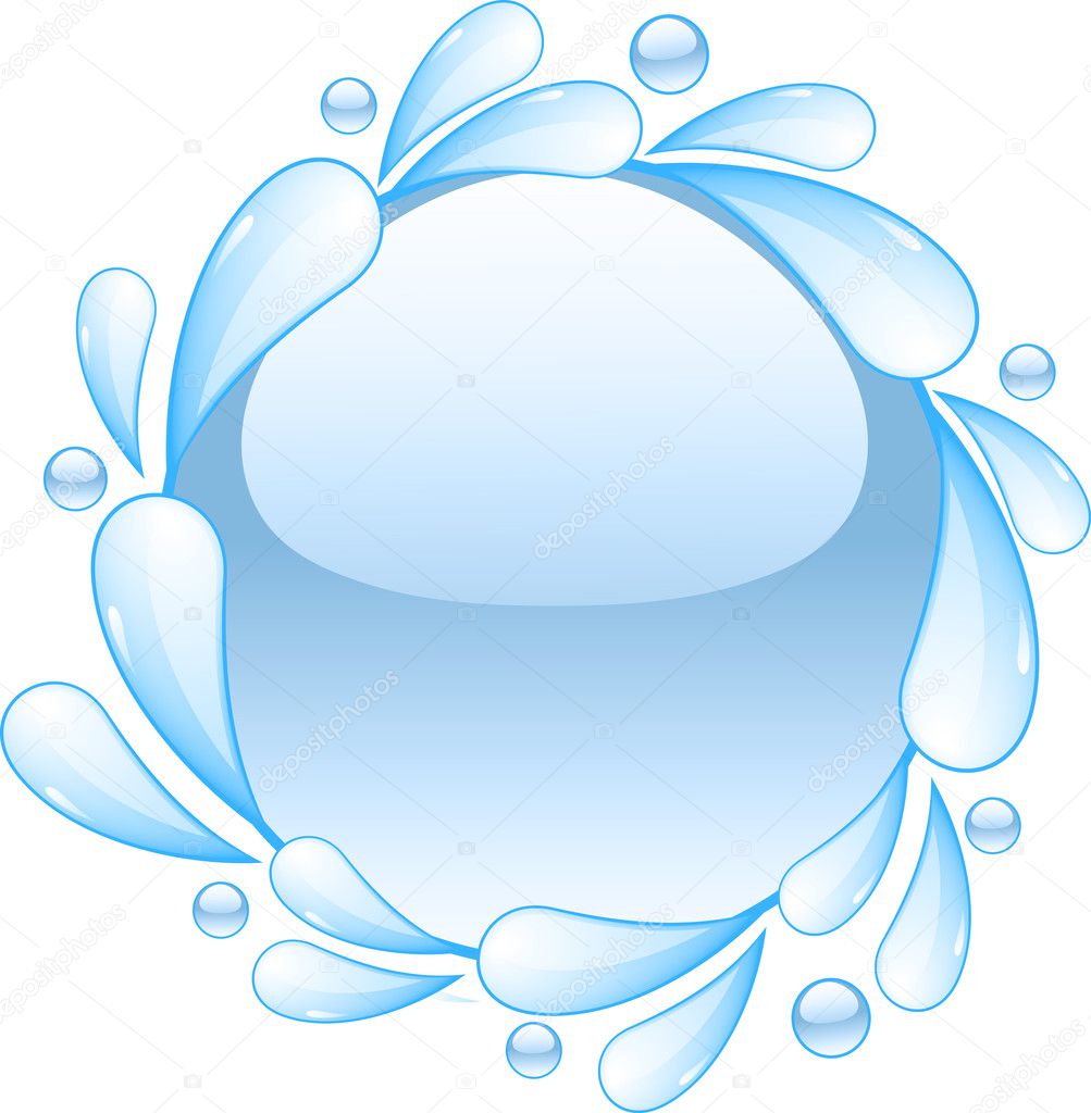 Water splash and bubble Stock Vector Image by ©elaineitalia #7929514