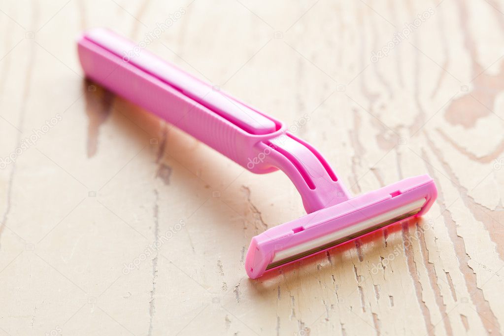 Pink lady shaver — Stock Photo © jirkaejc #7100203