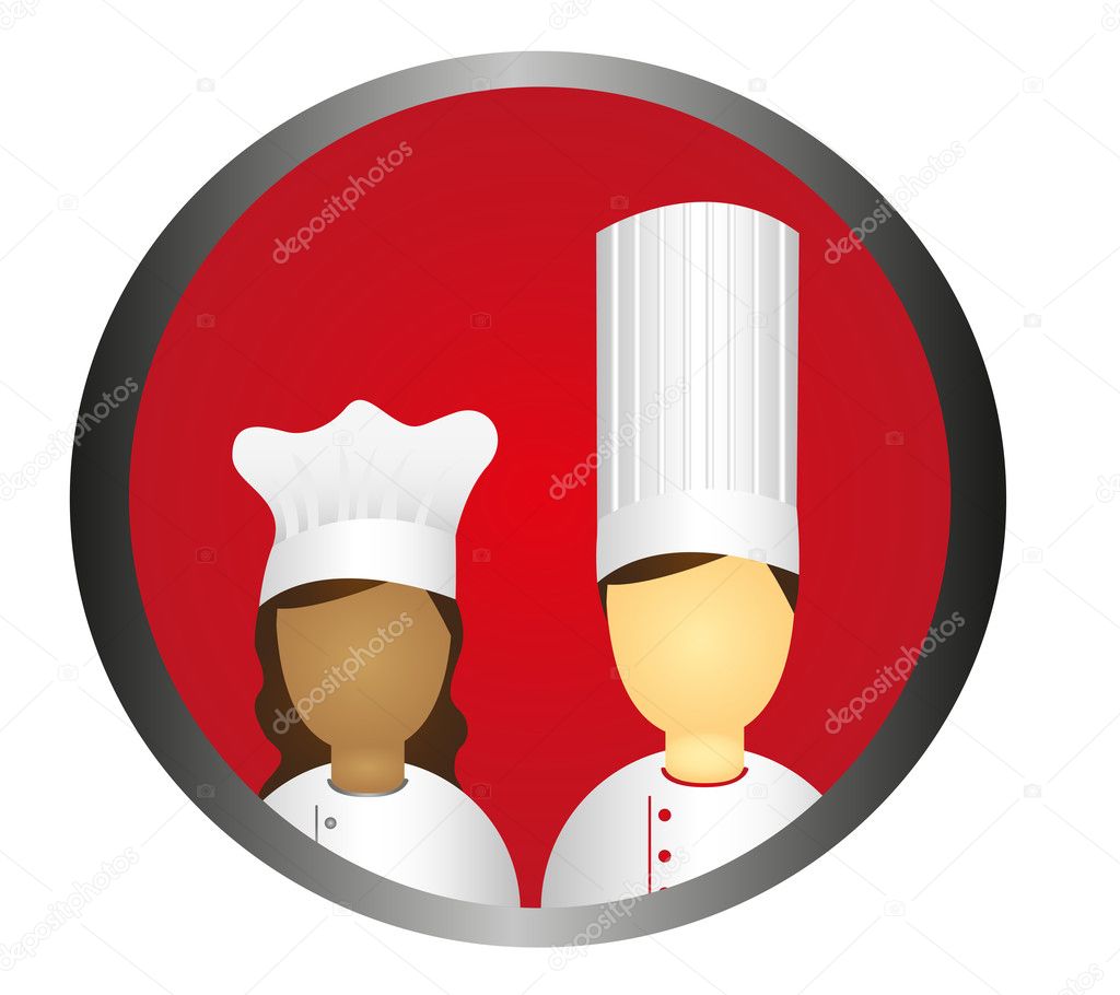 Chef icon Stock Vector by ©yupiramos 7095046