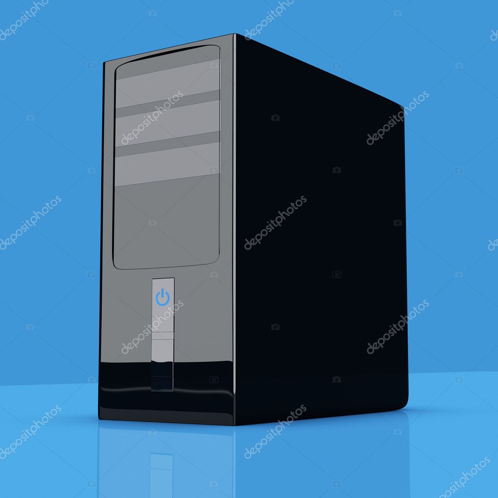 Desktop PC Stock Photo by ©Spectral 6936007