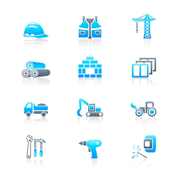 Construction Icons — Stock Vector © bioraven #13634413