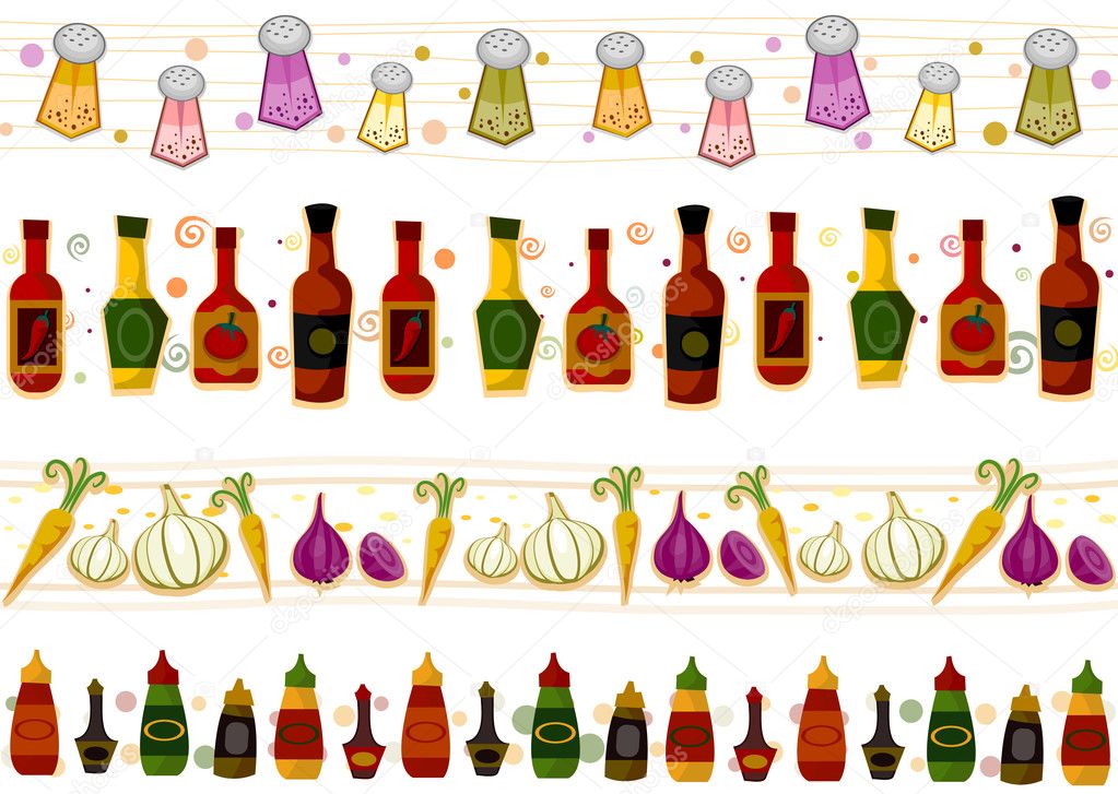 Kitchen Clip Art Borders