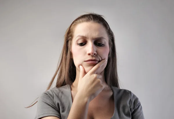 Woman uncertainty Stock Photos, Royalty Free Woman uncertainty Images ...