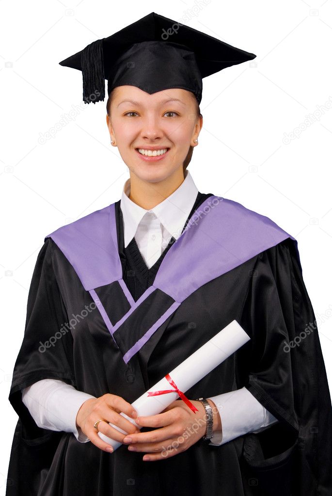 Holder of a master's degree — Stock Photo © toxawww #7609735