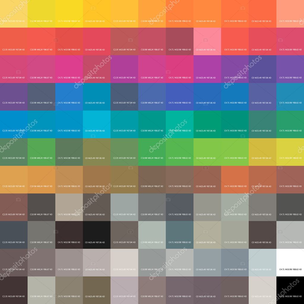 Color Tones Dynamic Transformations. Vector — Stock Vector © emaria ...