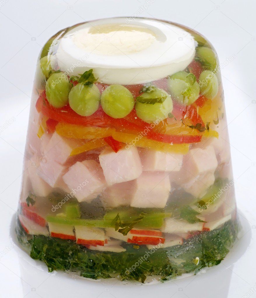 aspic de jambon et légumes — Photographie ajafoto © #7314212