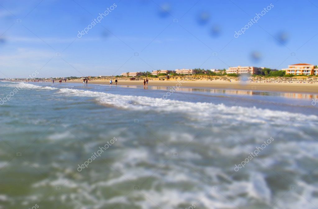 Am Strand — Stock Photo © chrissi #7912106