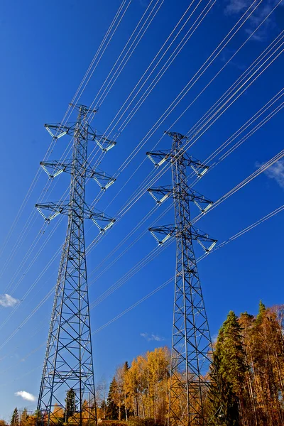 High-voltage electric main - Stock Image - Everypixel