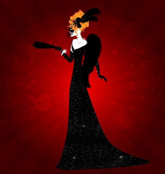 ᐈ Exotic masquerade masks stock vectors, Royalty Free woman masquerade ...