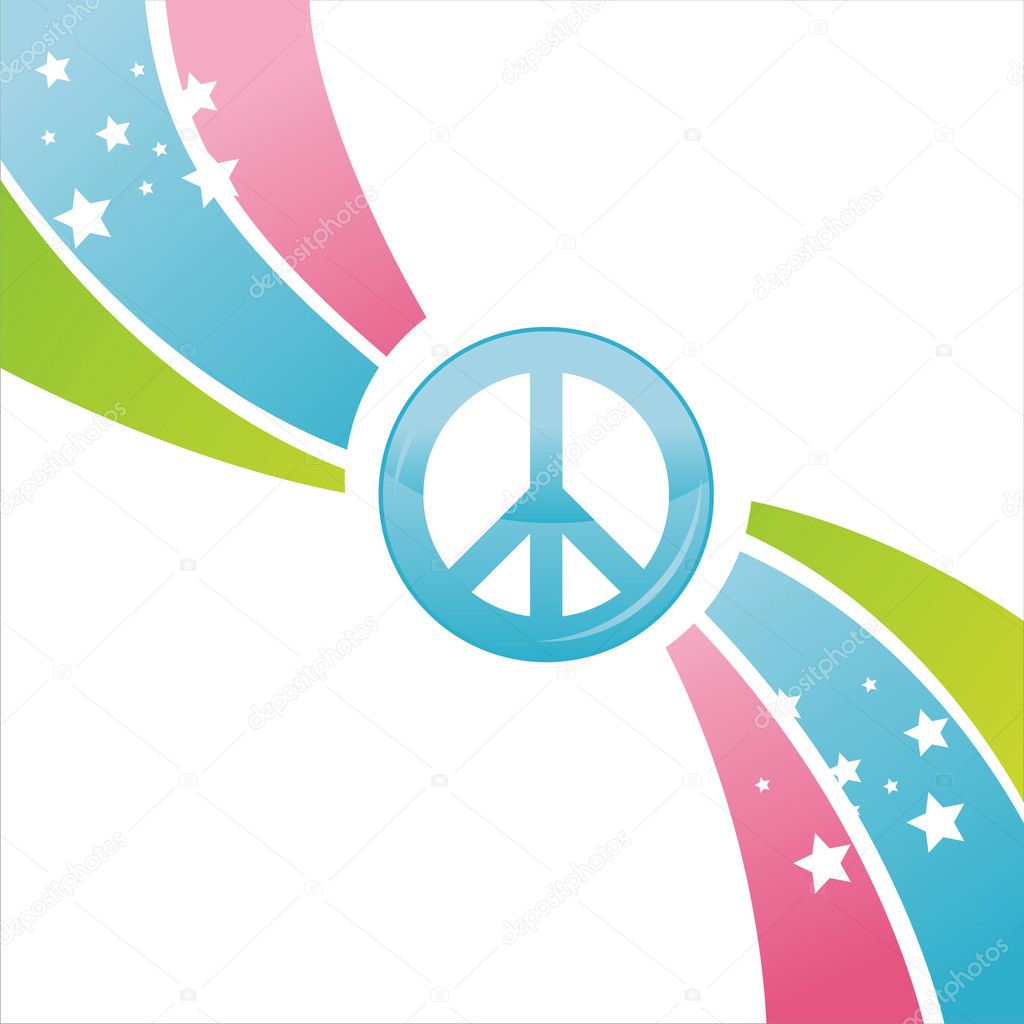 Peace background Stock Vector Image by ©isabelle #6753646