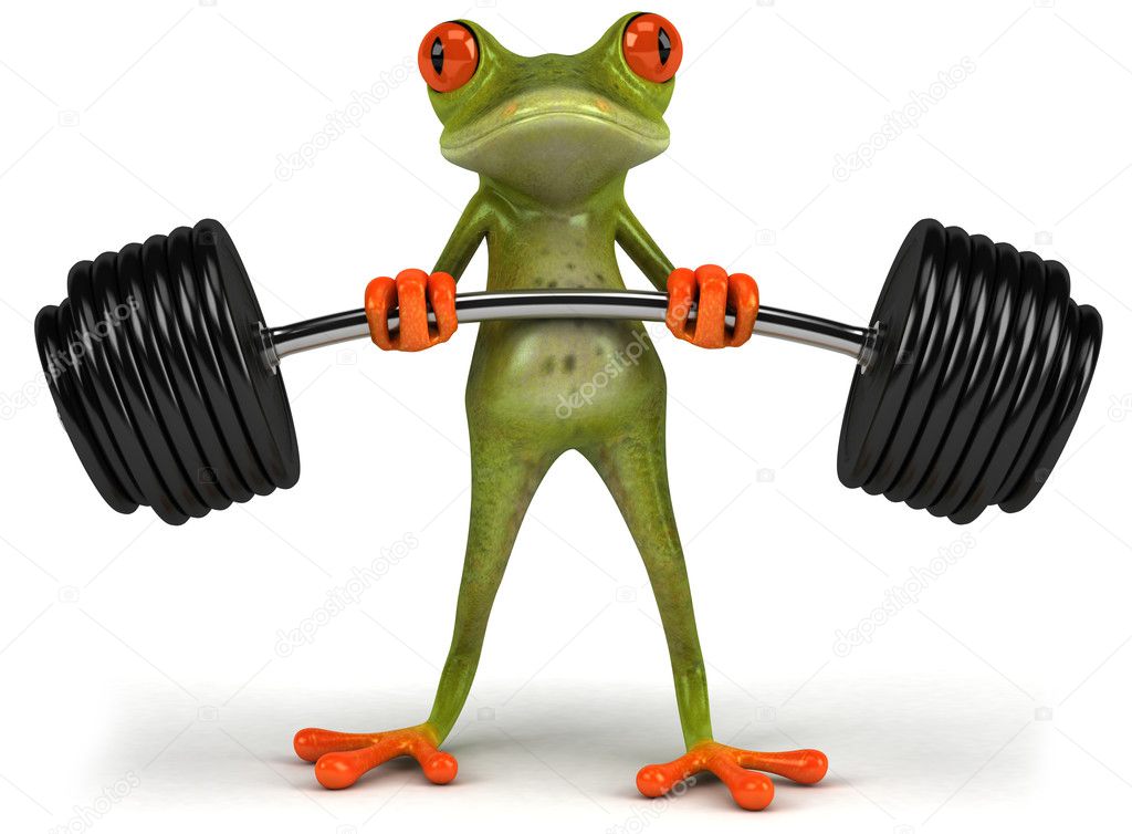 Strong frog — Stock Photo © julos #7368413