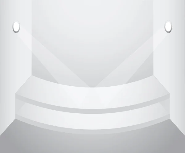 Empty room grey Vector Art Stock Images | Depositphotos