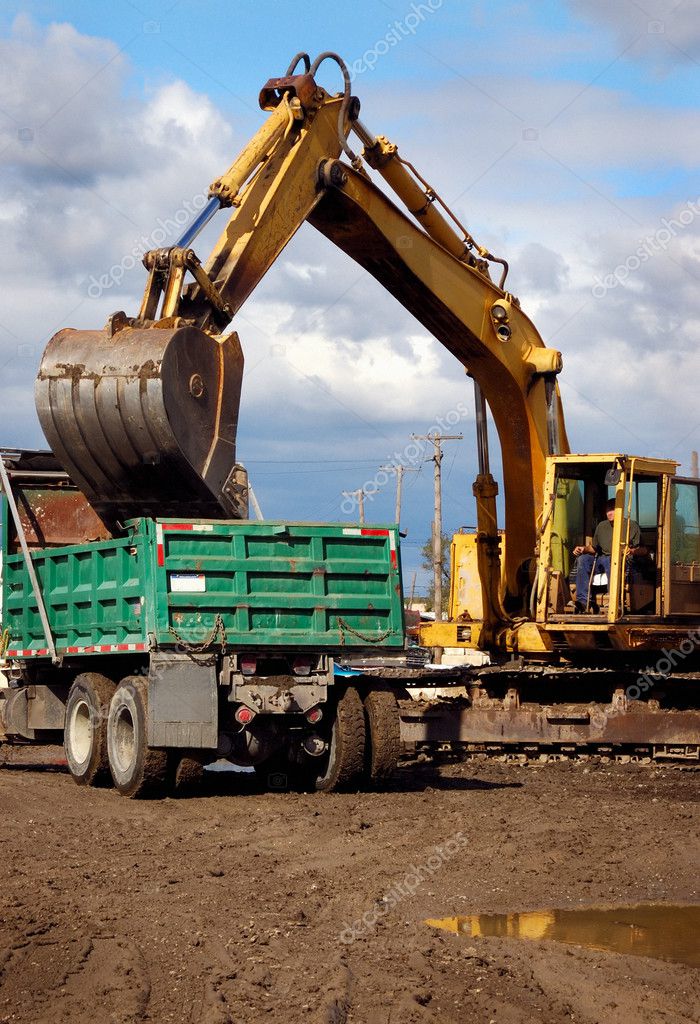 Excavation Crane Scoop ⬇ Stock Photo, Image by © jerryb7 #7802194