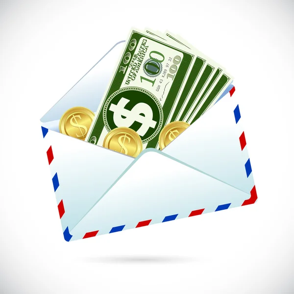 Envelope for money Vector Art Stock Images | Depositphotos
