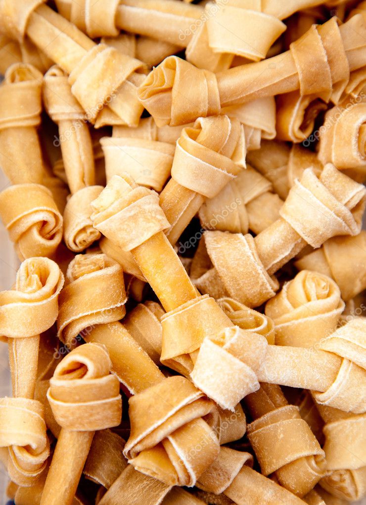 Artificial dog bones with two knots — Stock Photo © lunamarina #6998822