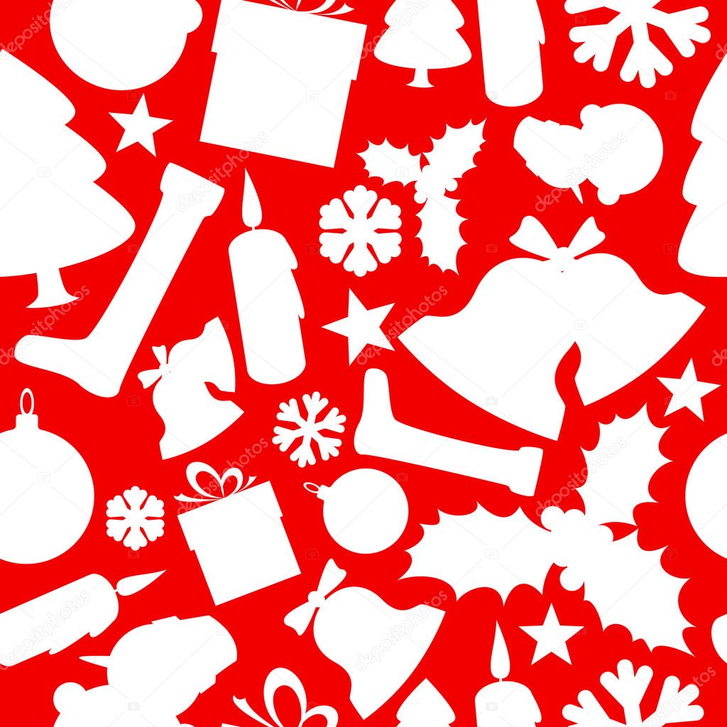 Seamless vector christmas pattern — Stock Vector © orson #7312551 Seamless vector christmas pattern — Stock Vector © orson #7312551