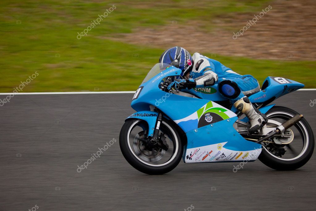 Andre Pires pilot of 125cc in the CEV — Stock Editorial Photo ...