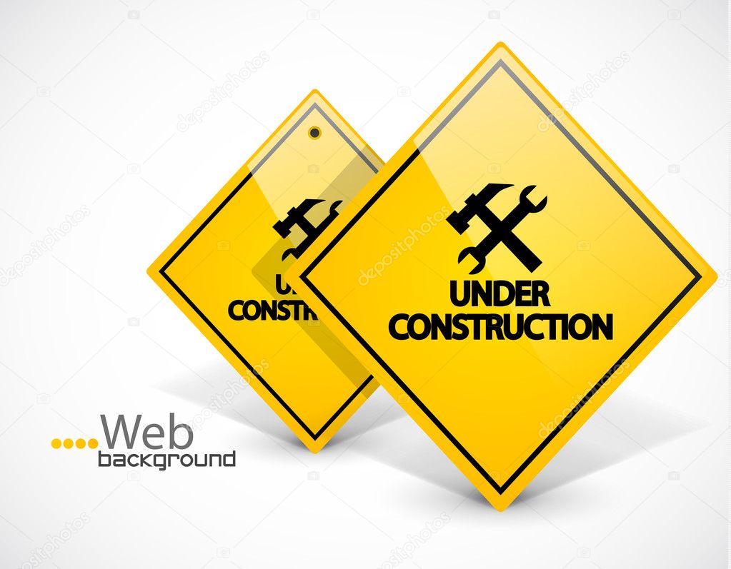 Under construction vector background — Stock Vector © akomov #7807378 Under construction vector background — Stock Vector © akomov #7807378