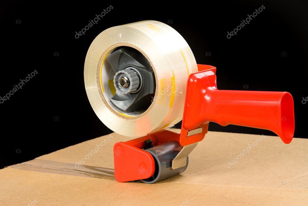 Taping a box Stock Photo by ©kelpfish 7454745