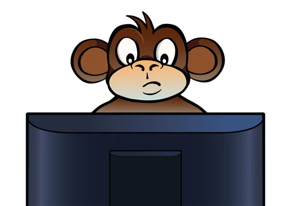773 Monkey computer Vector Images | Depositphotos