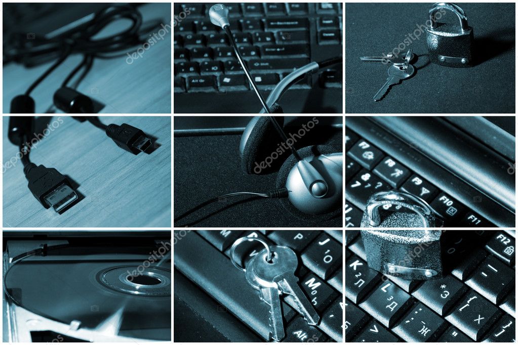 Technology collage — Stock Photo © nigerfoxy #6986453