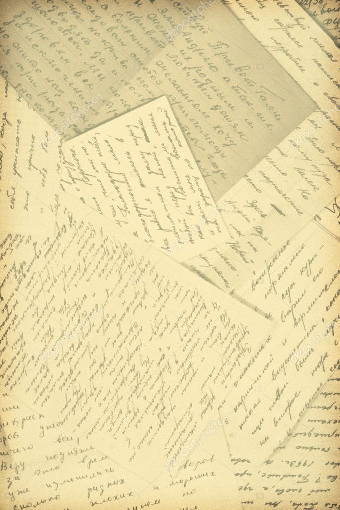 Old letters as a background Stock Photo by ©Preto_perola 6843964