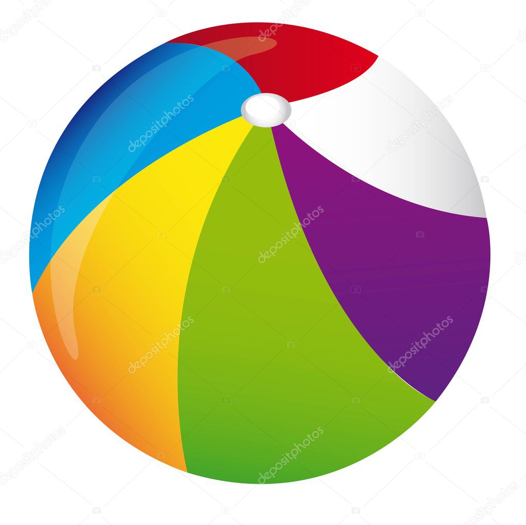 Colorful ball Stock Vector Image by ©grgroupstock #7621693