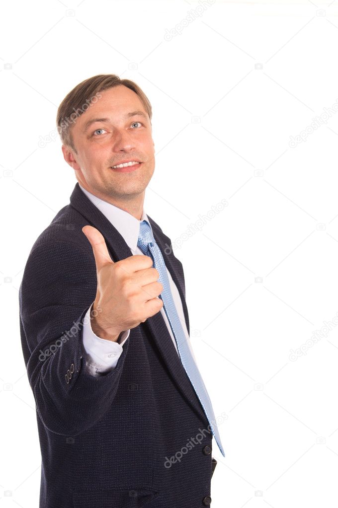 Smart man in a suit — Stock Photo © aletia #6833801