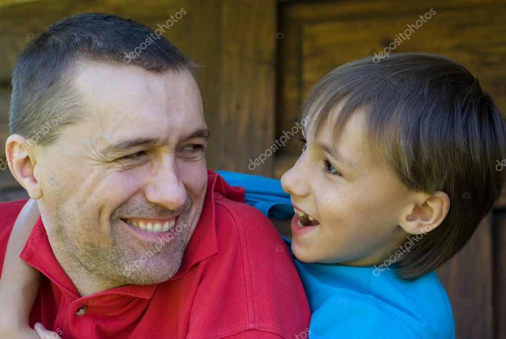 Uncle and son — Stock Photo © aletia #7001758